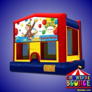 Curious George Module Bounce | Carnival Bounce Rental | Party Rental ...
